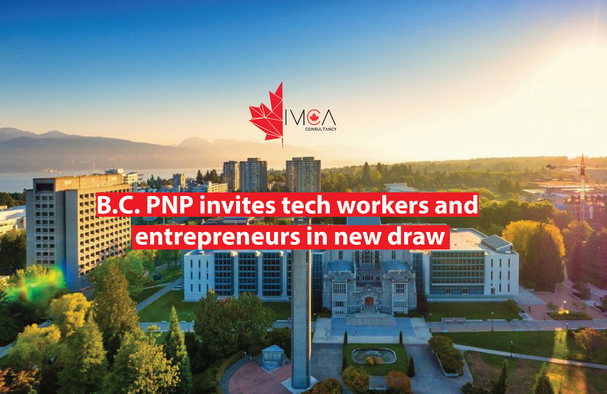 British Columbia PNP Draw | IMCA Consultancy