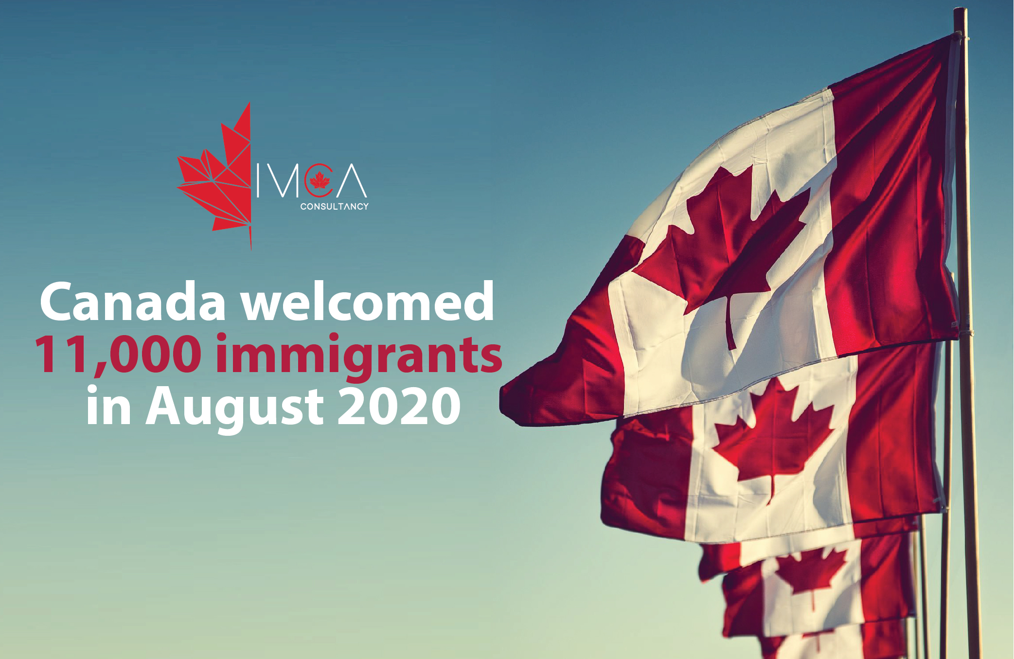 Canada welcomed 11,000 immigrants in August 2020 | IMCA Consultancy