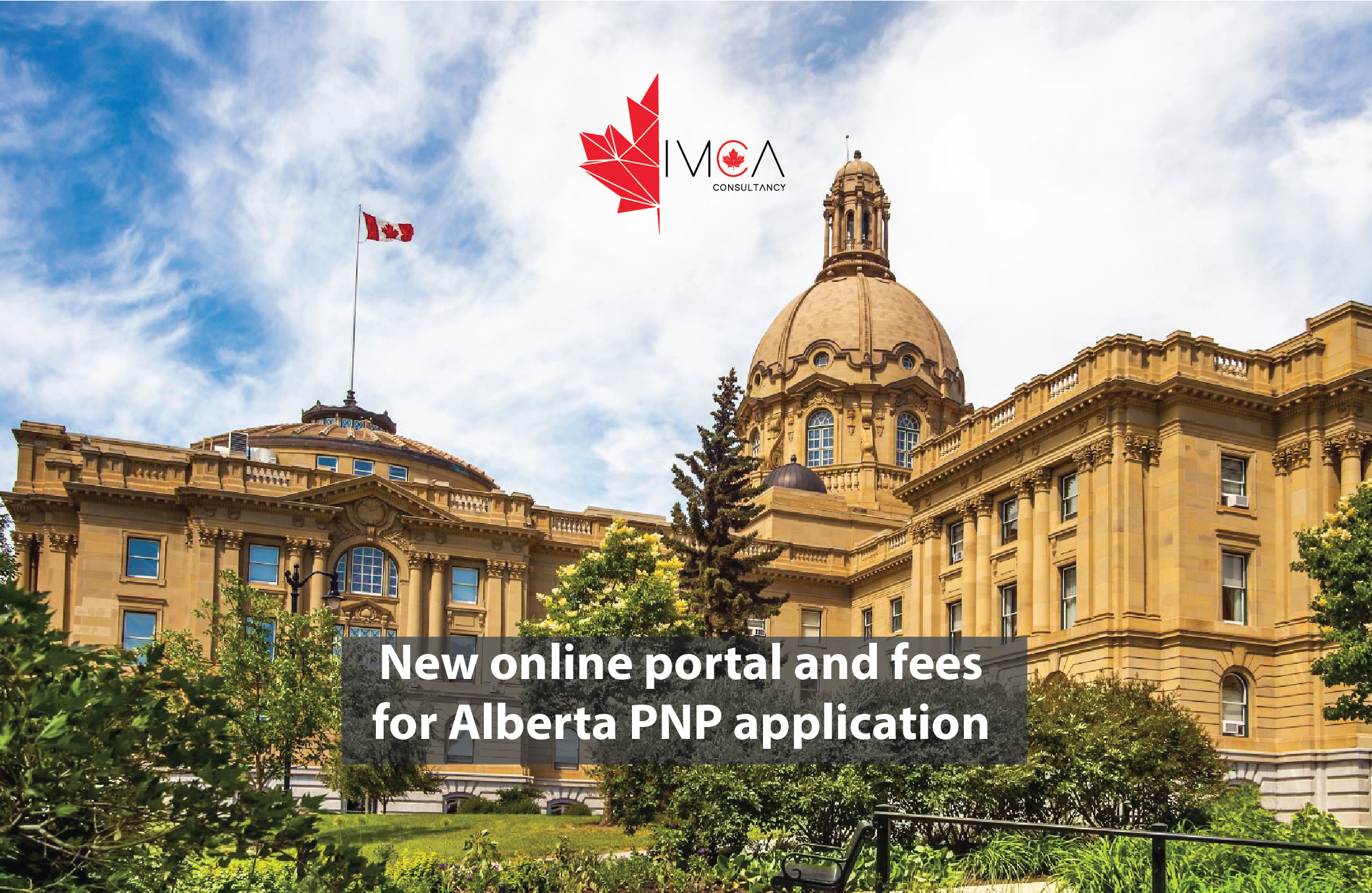 New online portal and fees for Alberta PNP application | IMCA Consultancy